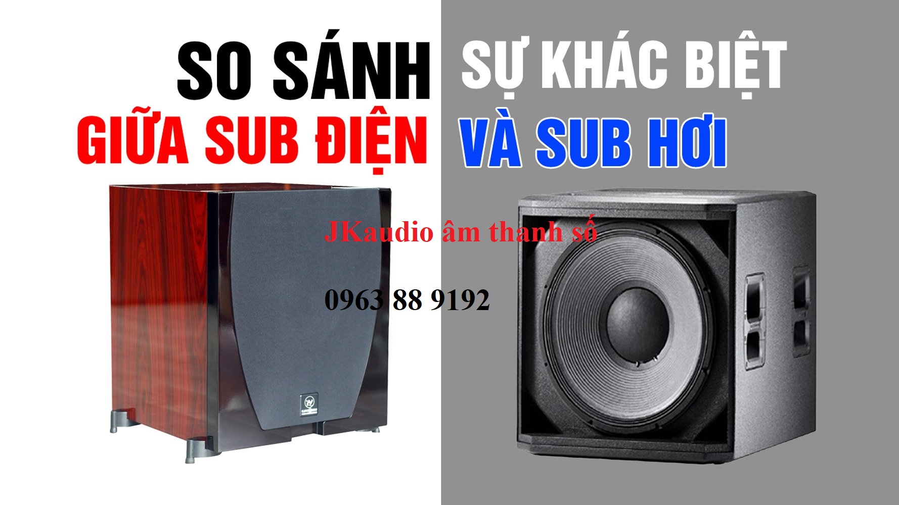 So sánh Loa Sub hơi và Loa Sub điện: Nên chơi loại nào cho dàn karaoke ...